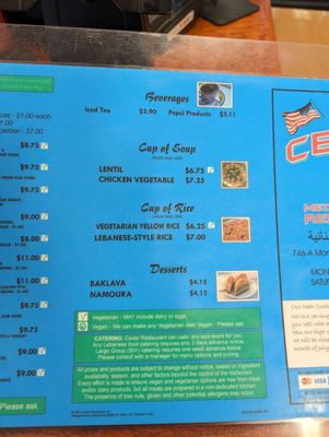 CEDAR MEDITERRANEAN RESTAURANT - Updated April 2025 - 333 Photos & 480 ...