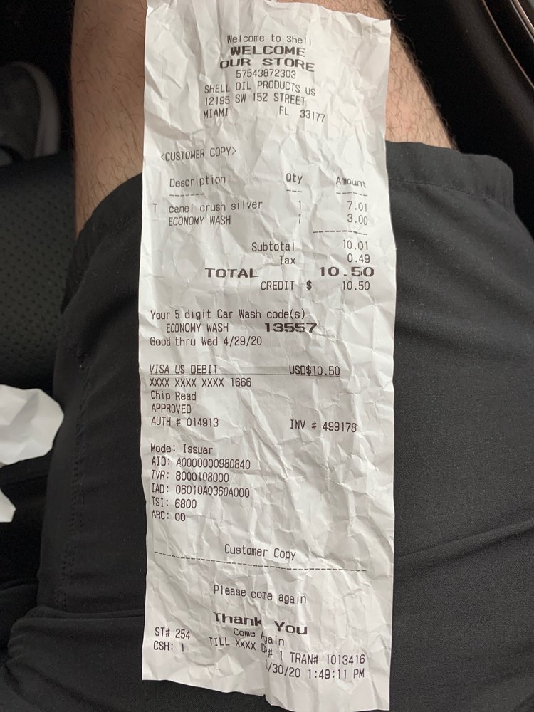 SOUTH DADE SHELL - 12195 SW 152nd St, Miami, Florida - Gas Stations ...