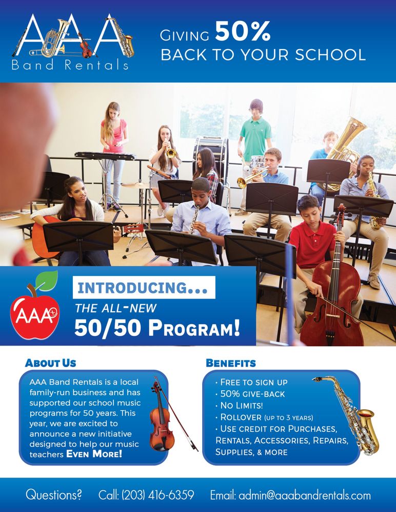 AAA BAND RENTALS - Updated March 2025 - Request Information - 17 Photos ...