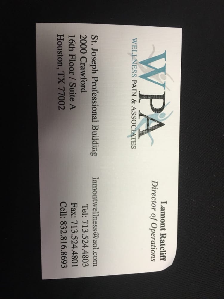 WELLNESS MANAGEMENT GROUP WELLNESS PAIN & ASSOCIATES - Updated April ...