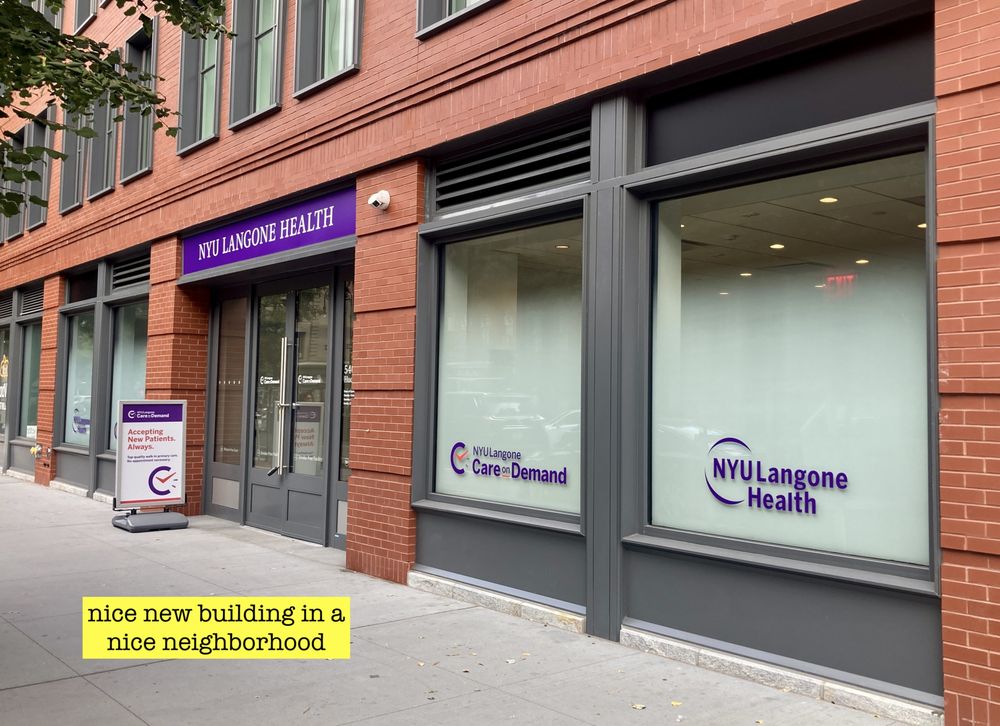 NYU LANGONE CARE ON DEMAND - Updated December 2025 - 540 Hudson St, New ...