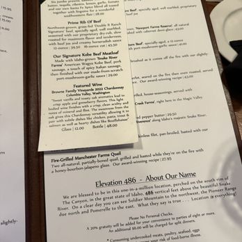 ELEVATION 486 - Updated January 2026 - 682 Photos & 768 Reviews - 195 ...