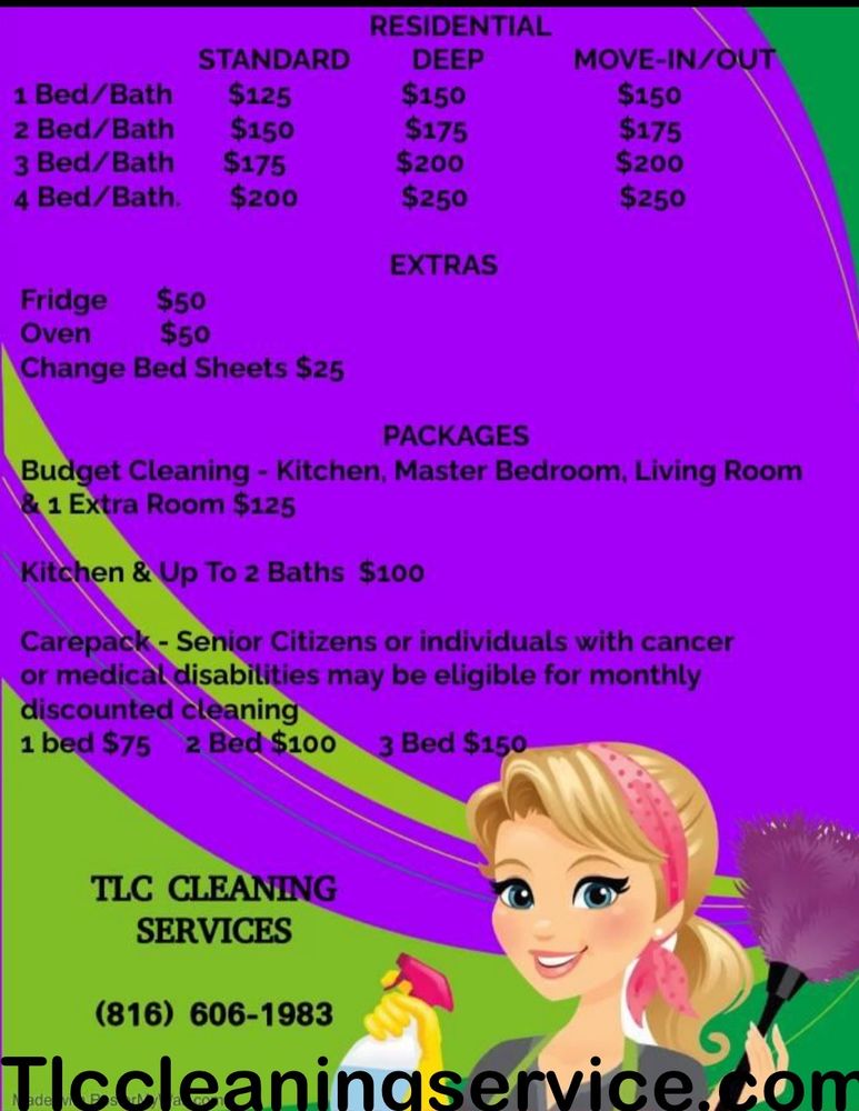 TLC CLEANING SERVICES - Updated April 2025 - Request a Quote - 3708 ...