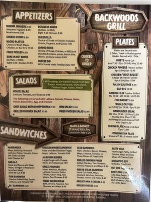 BACKWOODS GRILL & FISH CAMP - Updated November 2025 - 10 Photos & 20 ...