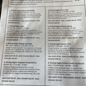 RISING EAGLE BREWERY - Updated April 2025 - 172 Photos & 19 Reviews - 13070 Commerce Dr, Elgin ...