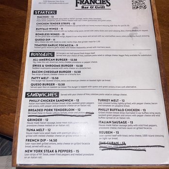 FRANCIES - Updated July 2025 - 91 Photos & 179 Reviews - 2100 Wakonda ...