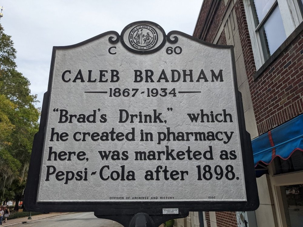 CALEB BRADHAM HISTORICAL MARKER - Updated May 2024 - Pollock St ...