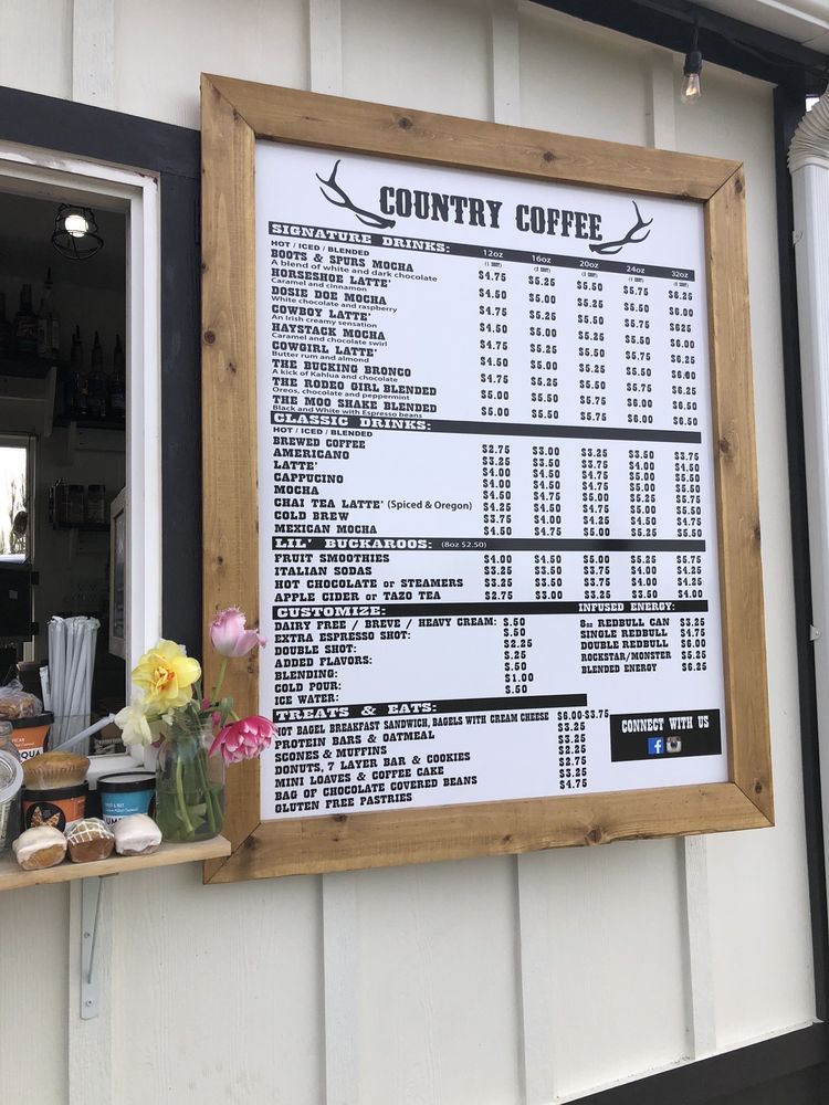 COUNTRY COFFEE - EAGLE CREEK - Updated April 2025 - 29629 SE Hwy 224 ...