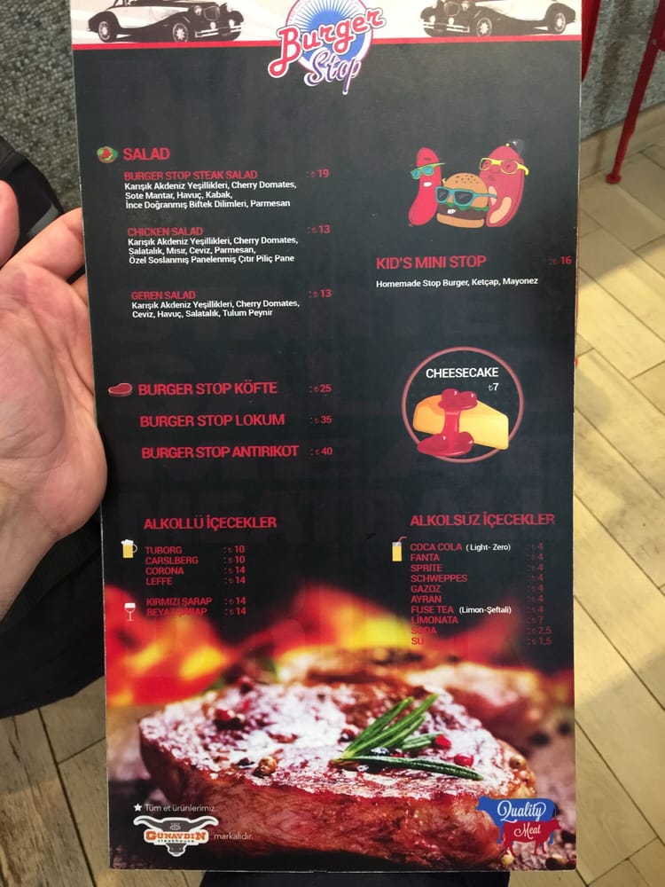 BURGER STOP - Updated March 2026 - Teşvikiye Mah., İstanbul, Turkey ...