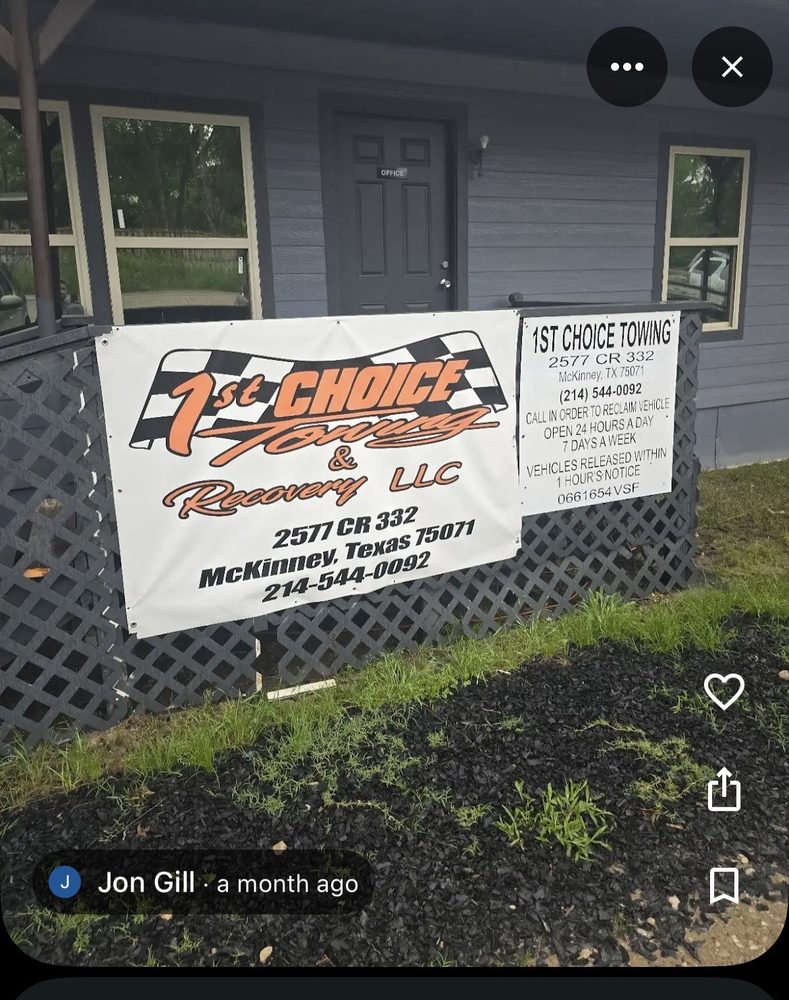 1ST CHOICE TOWING - Updated December 2025 - 27 Reviews - 5610 N ...