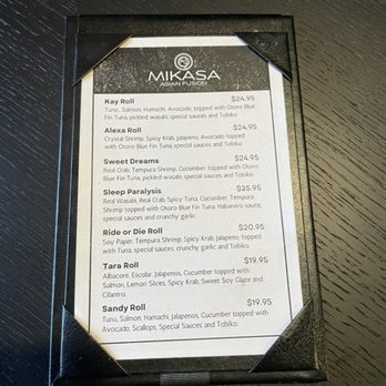 MIKASA ASIAN FUSION - Updated November 2024 - 135 Photos & 131 Reviews ...