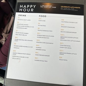 Joey's happy hour store