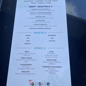 TOPSIDE AT THE BEACON - Updated January 2025 - 134 Photos & 107 Reviews ...