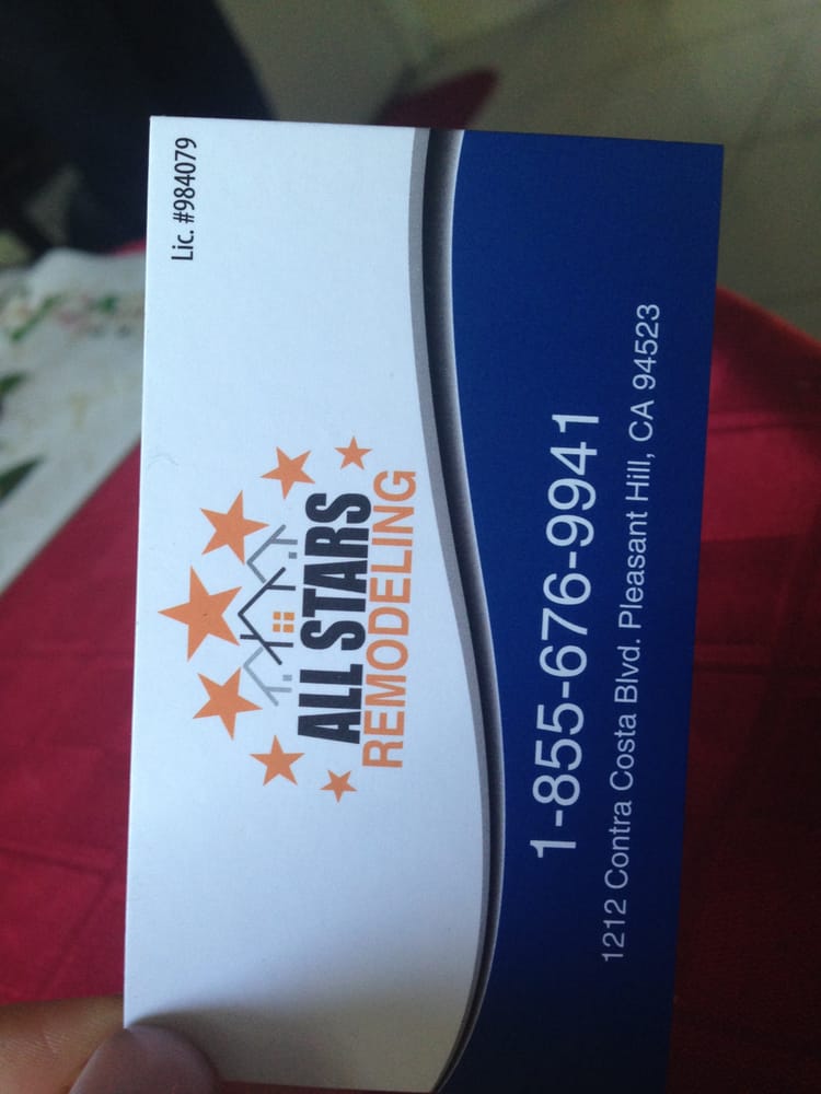 Open for Business - ALL STARS REMODELING - 20 Reviews - San Francisco ...