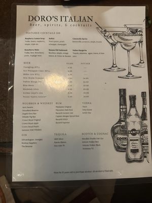 DORO’S ITALIAN RESTAURANT - Updated March 2025 - 14 Photos & 42 Reviews ...