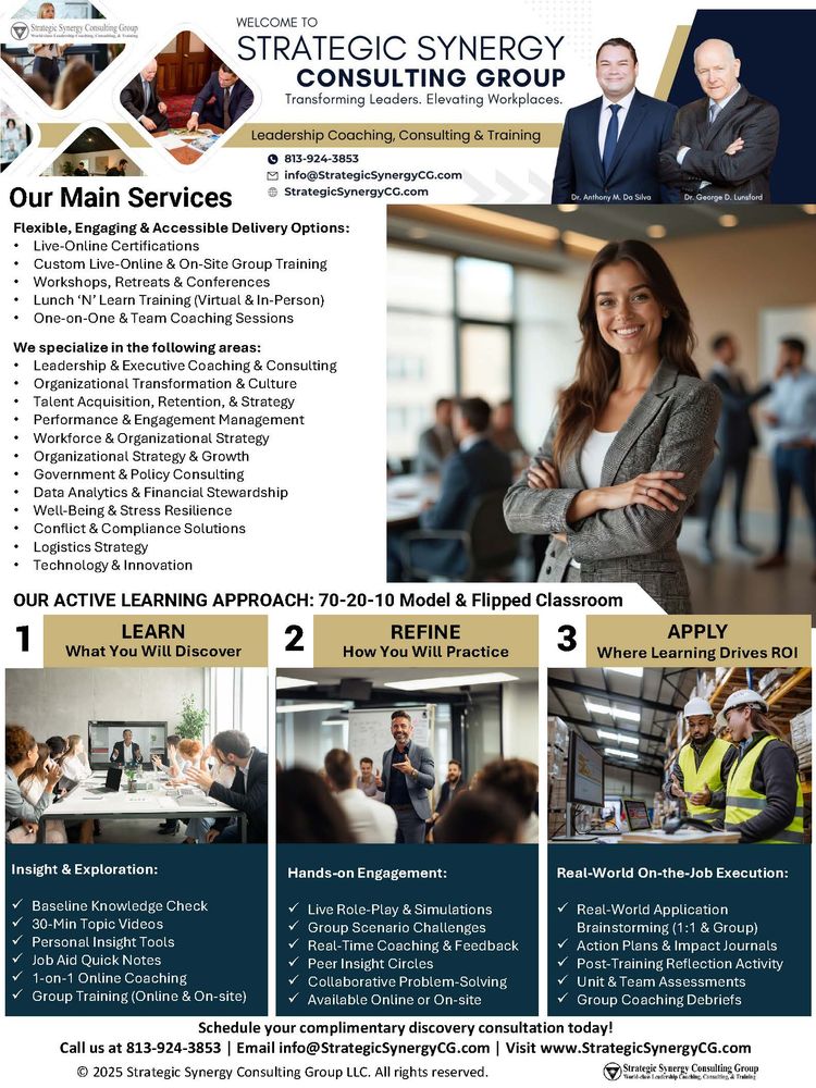 STRATEGIC SYNERGY CONSULTING GROUP - Updated January 2026 - Request ...