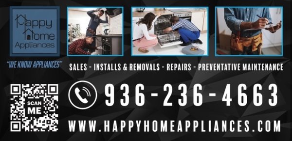 HAPPY HOME APPLIANCES - Houston, Texas - Appliances & Repair - Phone ...