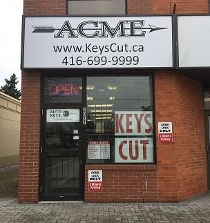 ACME LOCK & KEY - 2077 Lawrence Avenue E, Scarborough, Ontario - Keys ...