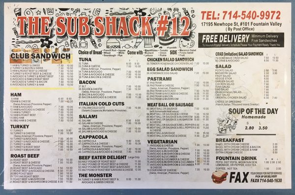 SUB SHACK NO 12 - 41 Photos & 59 Reviews - 17195 Newhope St, Fountain ...