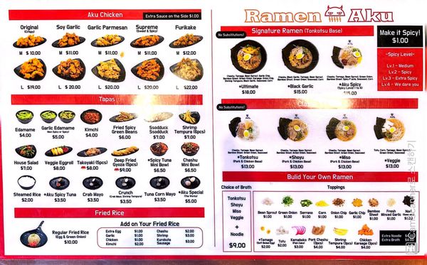 RAMEN AKU - 74 Photos & 21 Reviews - 4031 S Maryland Pkwy, Las Vegas ...