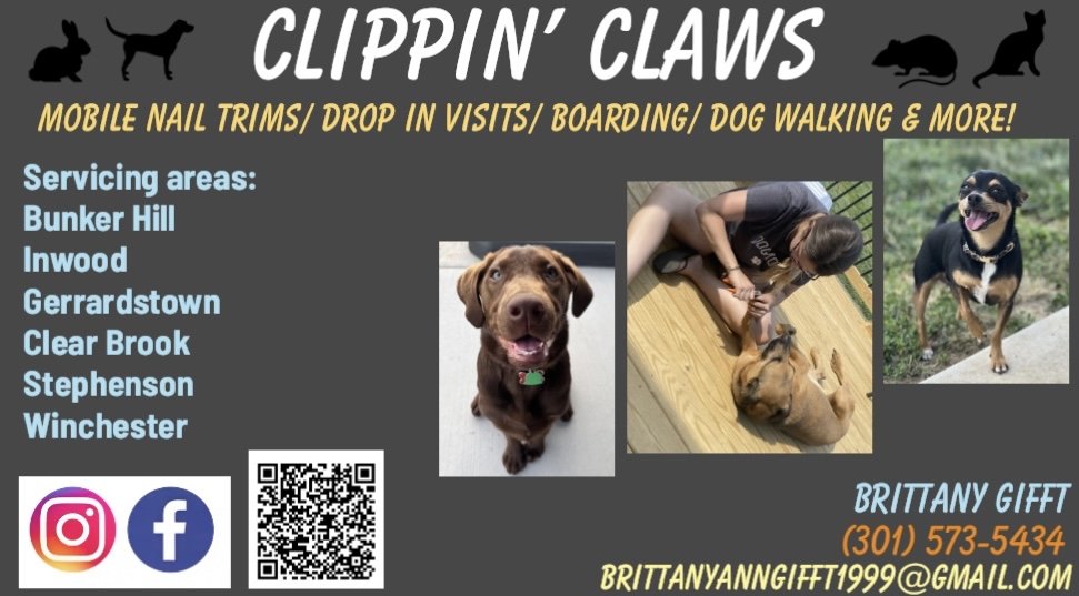 CLIPPIN CLAWS - Updated September 2025 - Bunker Hill, West Virginia ...