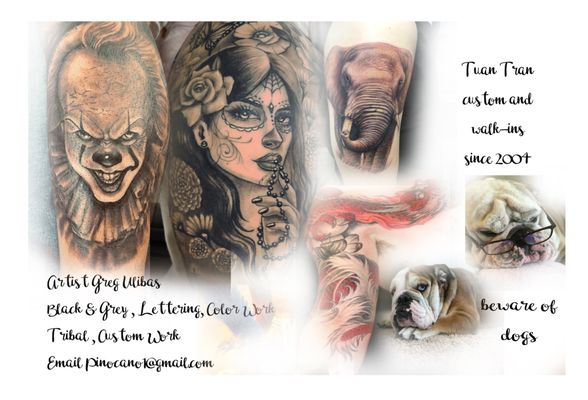 MONSTER INK TATTOO - Updated August 2024 - 42 Photos - 8760 La Riviera ...