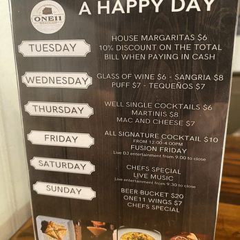 ONE11 BAR & KITCHEN - Updated September 2024 - 163 Photos & 66 Reviews ...