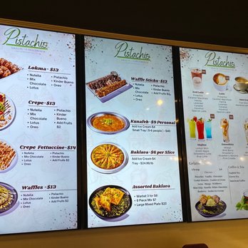 PISTACHIO SWEETS - Updated September 2025 - 72 Photos & 40 Reviews ...