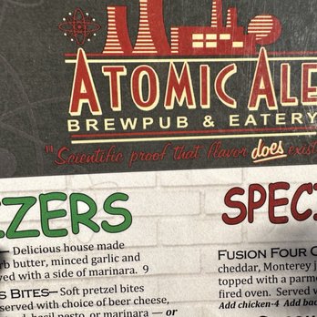 ATOMIC ALE BREWPUB & EATERY - Updated December 2025 - 269 Photos & 371 ...