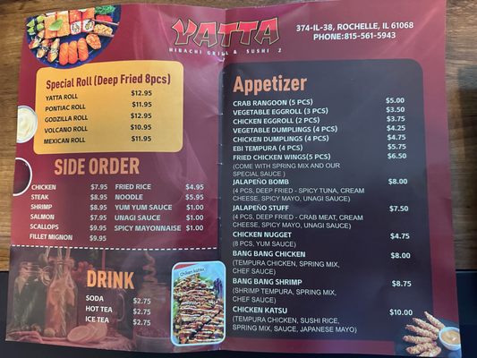 YATTA HIBACHI GRILL & SUSHI 2 - Updated October 2025 - 374 IL-38 ...
