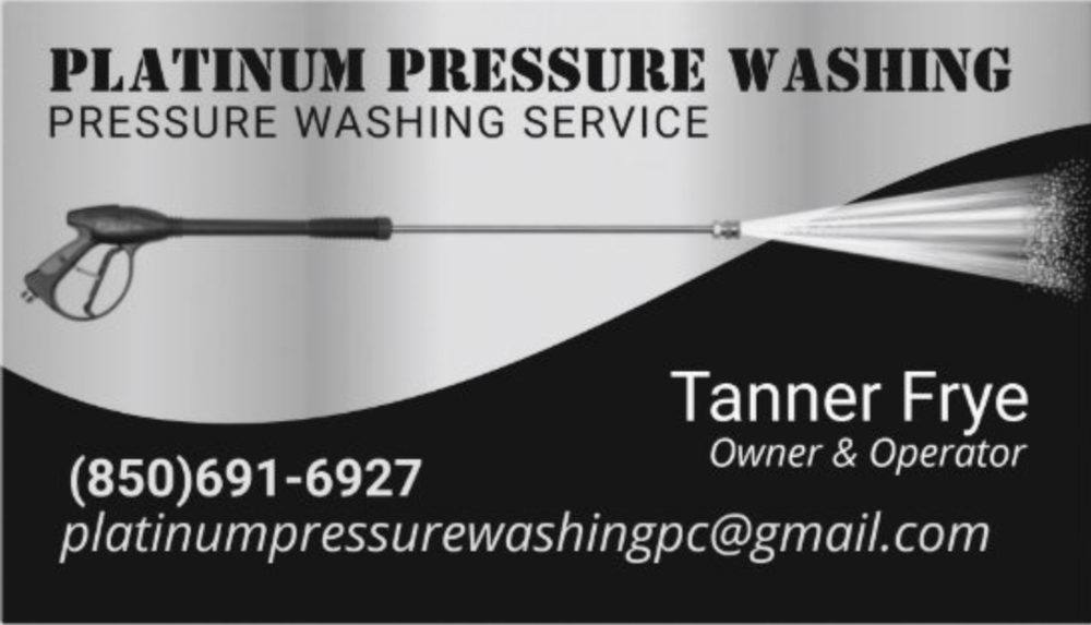 PLATINUM PRESSURE WASHING - Lynn Haven, Florida - Pressure Washers ...