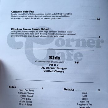CORNER CAFE - Updated October 2025 - 19 Photos & 11 Reviews - 105 N ...