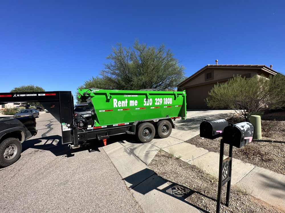 AZ COPPER CONSTRUCTION - Tucson, Arizona - Dumpster Rental - Phone ...