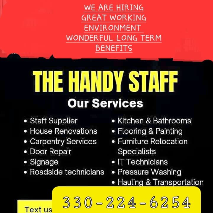 THE HANDY STAFF - Updated February 2025 - Canton, Ohio - Pressure ...