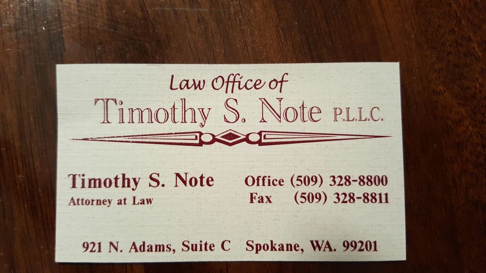 NOTE & KIDD PLLC - Updated September 2025 - 901 N Adams St, Spokane ...
