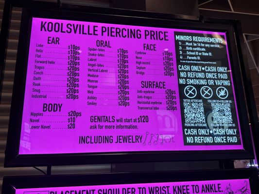 KOOLSVILLE TATTOO - Updated July 2025 - 19 Photos - 2548 W Desert Inn ...