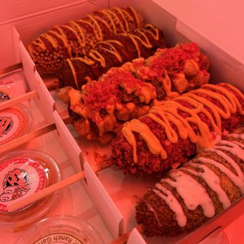 TWO HANDS KOREAN CORN DOGS - Updated January 2025 - 201 Photos & 97 ...