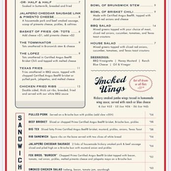 FOX BROS. BAR-B-Q - Updated July 2024 - 3722 Photos & 4787 Reviews ...