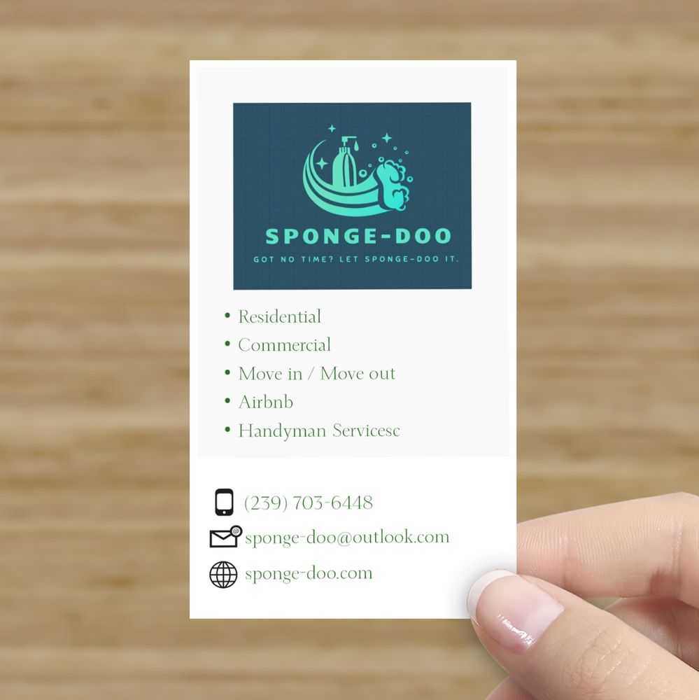 SPONGE-DOO - Fort Myers, Florida - Home Cleaning - Phone Number - Yelp