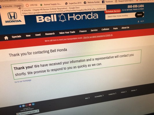 BELL HONDA - Updated August 2024 - 159 Photos & 894 Reviews - 701 W ...