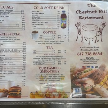 CHESTNUT HILL RESTAURANT - Updated January 2025 - 101 Photos & 110 ...