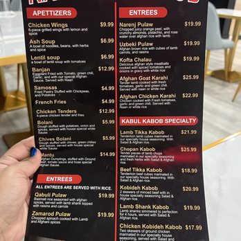 KABUL KABOB - Updated December 2025 - 125 Photos & 103 Reviews - 1475 ...