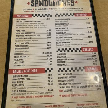 WICKED GOOD SANDWICHES - Updated October 2025 - 52 Photos & 85 Reviews ...