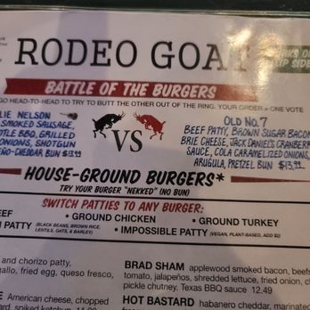 RODEO GOAT - Updated September 2024 - 544 Photos & 408 Reviews - 9610 ...
