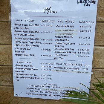 WESTSIDE BOBA - Updated December 2025 - 113 Photos & 39 Reviews - 73 ...