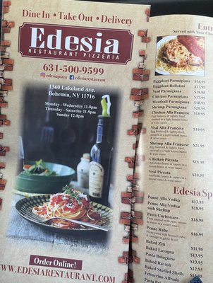 EDESIA RESTAURANT & PIZZERIA - Updated September 2025 - 11 Photos & 30 ...