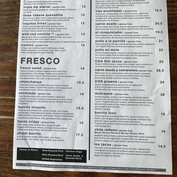 COA MEXICAN EATERY & TEQUILERIA - Updated December 2024 - 100 Photos ...