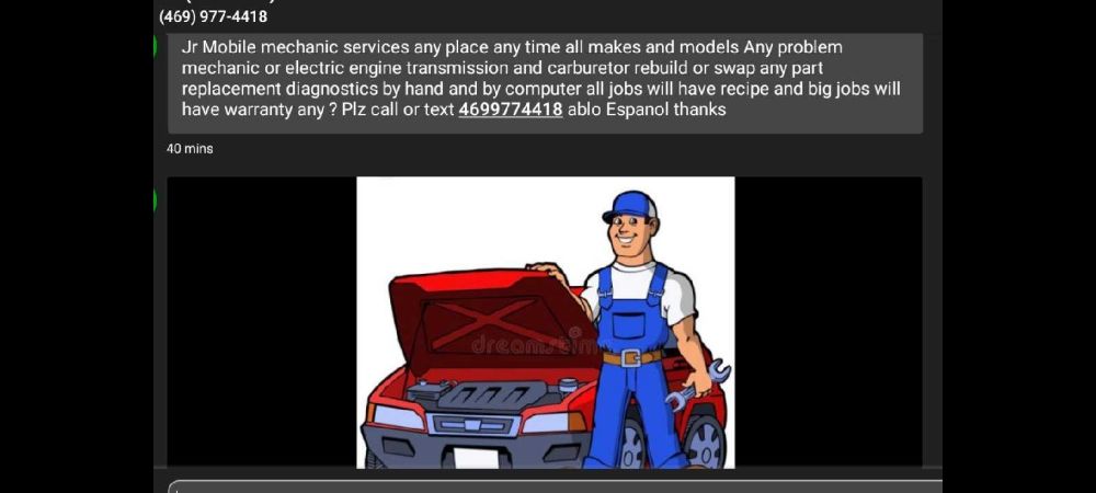 JR MOBILE MECHANIC - Updated January 2025 - Dallas, Texas - Auto Repair ...