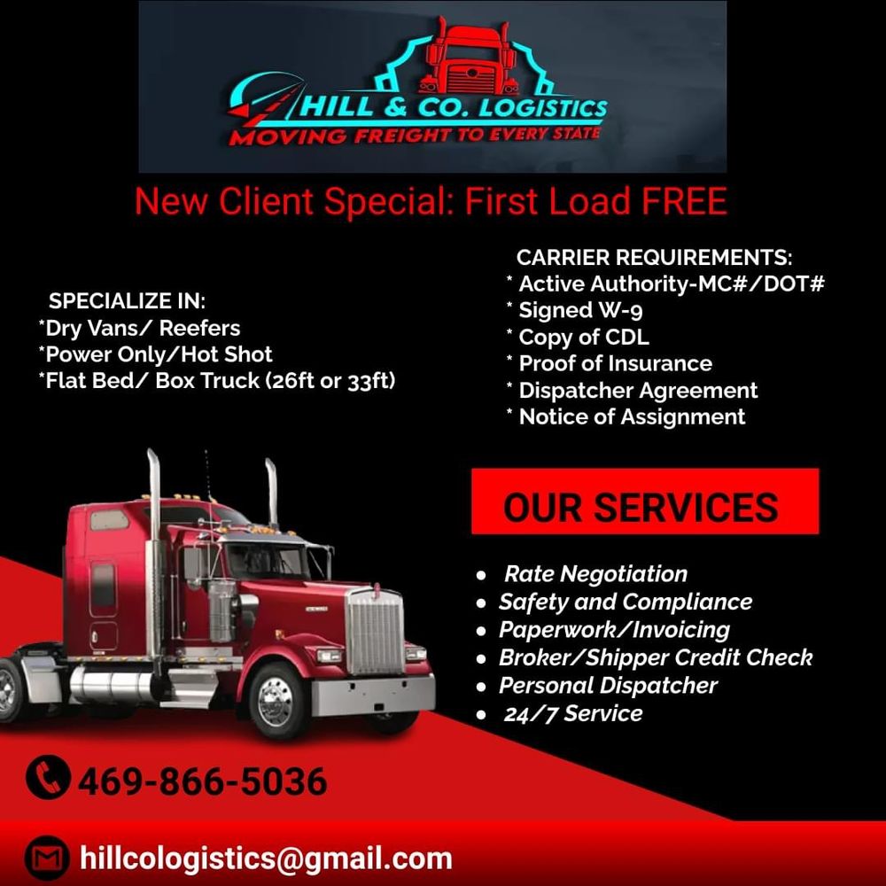 HILL & CO LOGISTICS - Updated November 2025 - Dallas, Texas ...