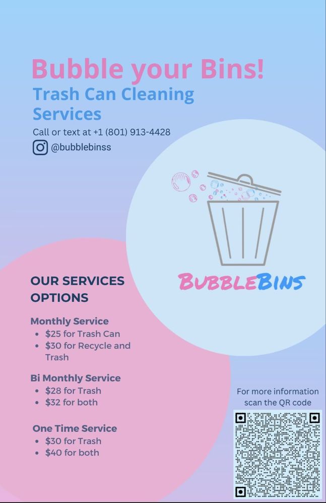 BUBBLE BINS - Updated January 2025 - Request a Quote - 1601 NW ...